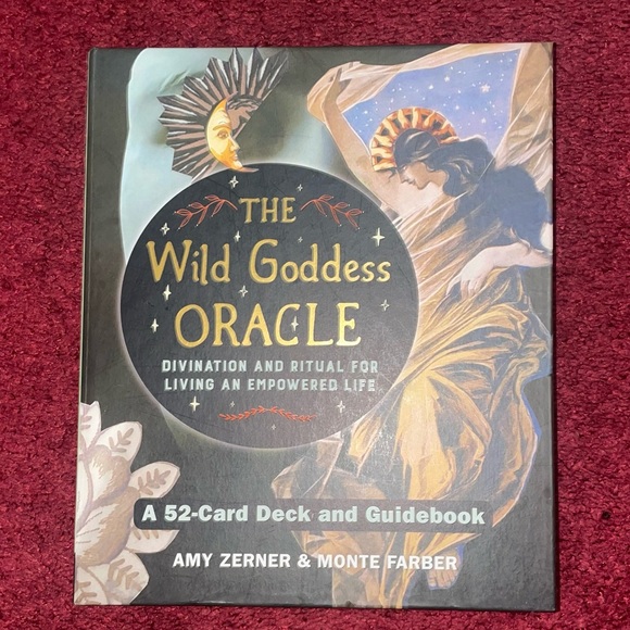 Other | The Wild Goddess Oracle Book With 52 Tarot Card Deck | Poshmark